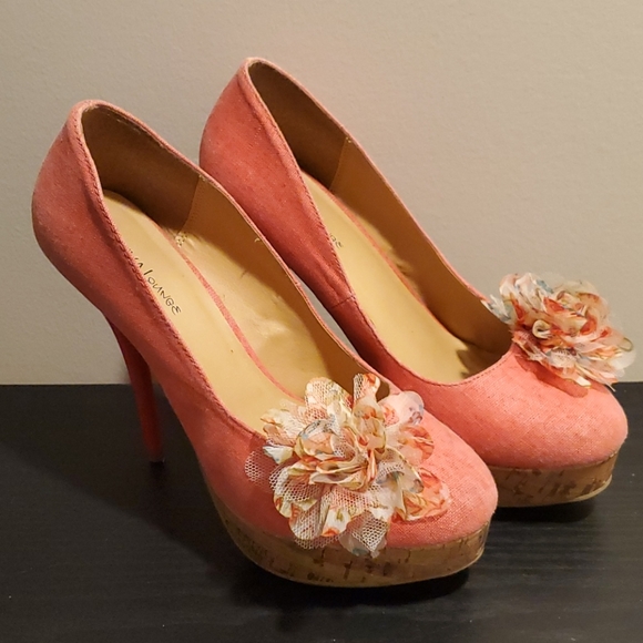 DIVA Lounge | Shoes | Diva Lounge Coral Platform Stilettos | Poshmark